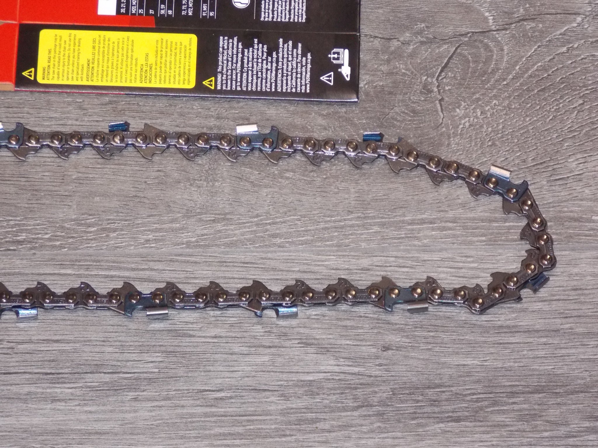 72APX069G Full-Skip Tooth Semi-Chisel, 18-Inch saw chain loop ...